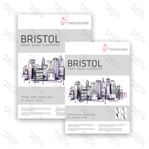 BLOCK BRISTOL GRAFIK-DESIGN-ILLUSTRATION EMPASTADO 250GRS