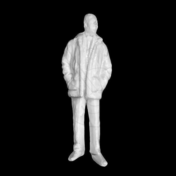 MONIGOTE BLANCO ESCALA DE 1:20 - HOMBRE