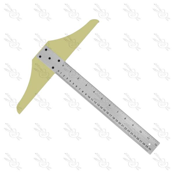 REGLA T METALICA 30CM